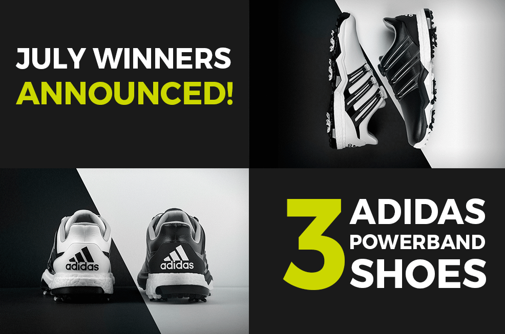 Adidas Powerband Golf Shoes - Winners Announced - Me And My Golf